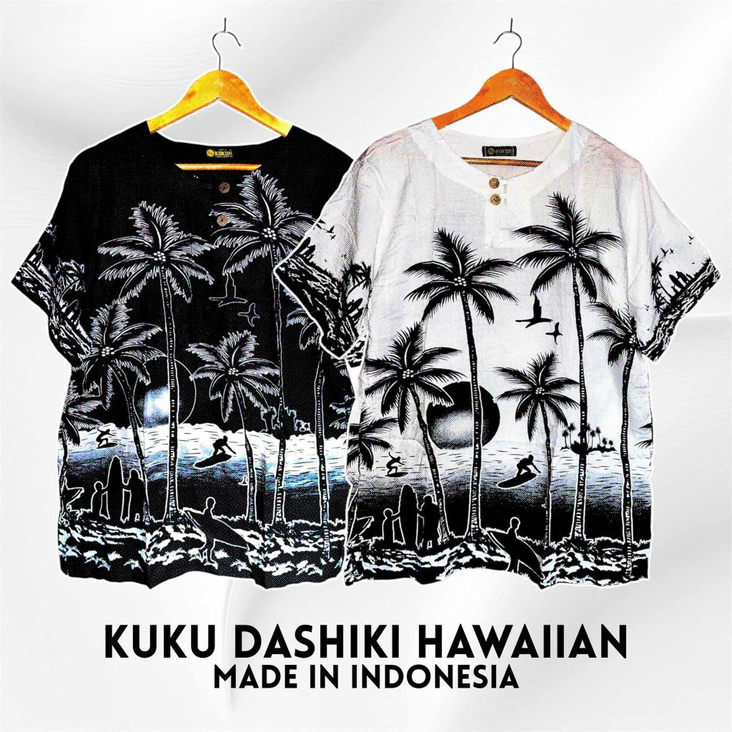 TOP HAWAIIAN POLO SHIRT DASHIKI HALUMNA KUKUH ORIGINAL INDO | Shopee ...