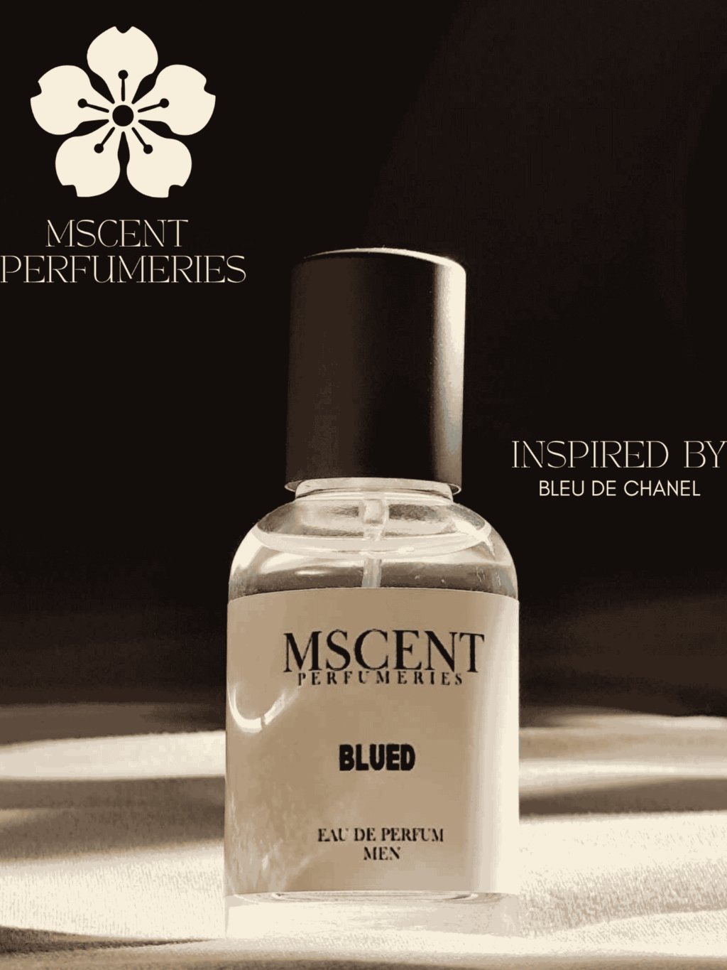 MSCENT Men Perfume Blued Inspired by Bleu De Chanel– 30ml EDP | Shopee Philippines