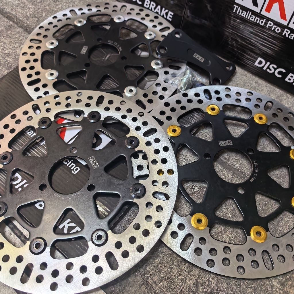 big disc 260mm M3 Mio i 125 3Holes with brake bracket set | Shopee ...