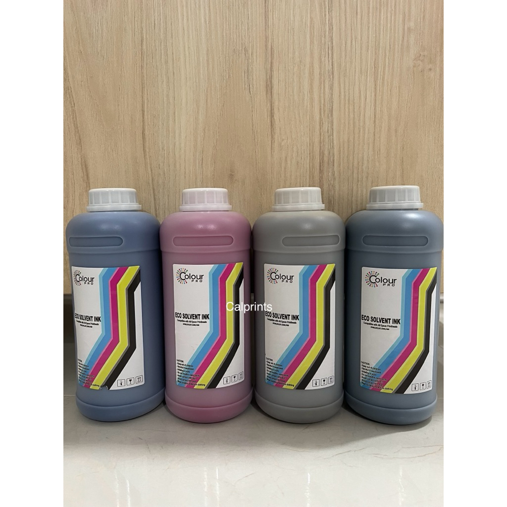 1L COLOUR PRO ECO-SOLVENT INK - DX11 DX7 DX5 Tarpaulin Printer Spare ...