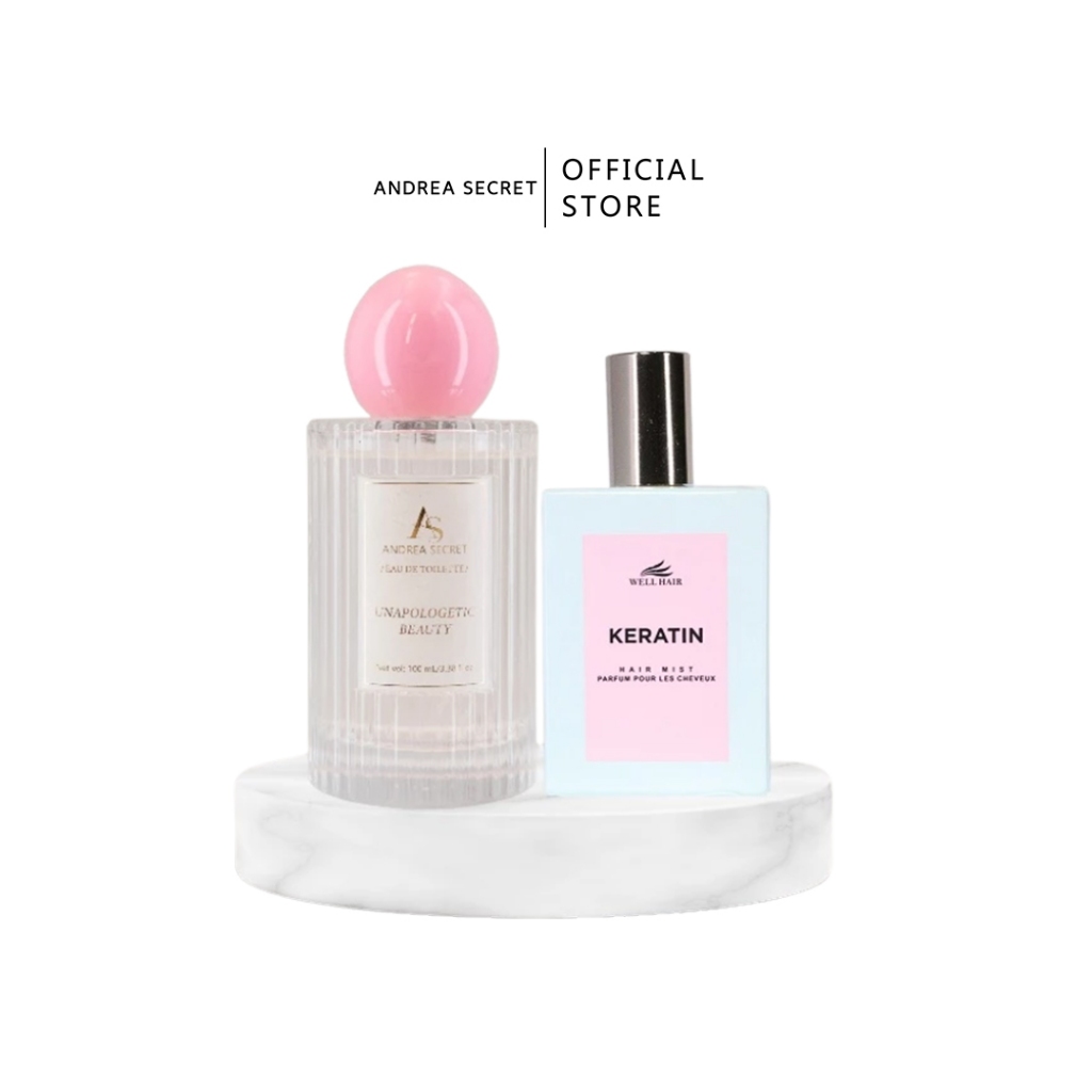 Andrea Secret Blooms & Shine | Four Seasons of Bloom 100ML & Keratin ...