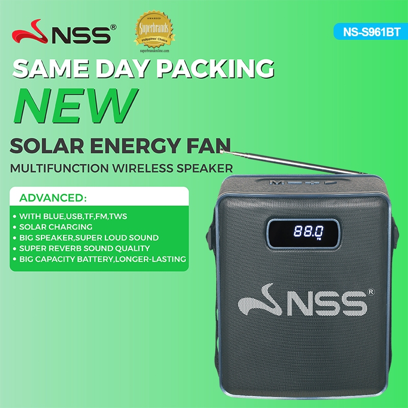 NSS Solar Radio FM/AM/SW 3 BAND WORLD RECEIVER MP3 Solar Radio with LED ...