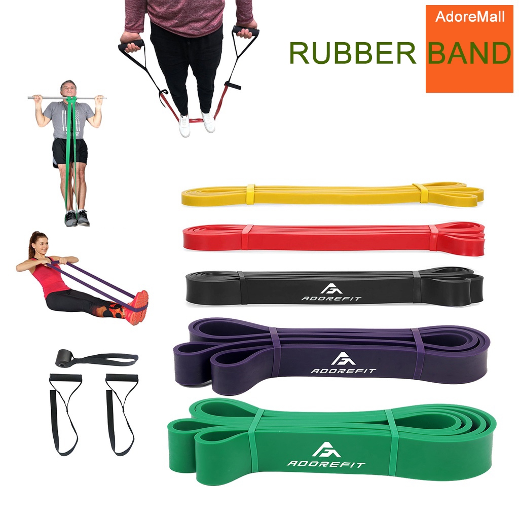 Latex Pull Up Assist Resistance Bands goma Exercise Elastic Band Gym ...