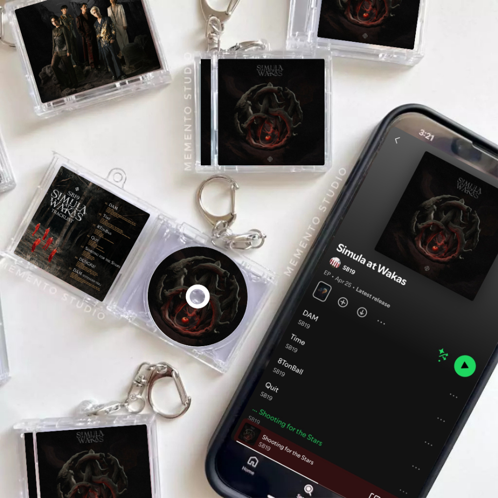 SB19 Simula at Wakas Mini Album NFC Spotify Keychain Touch Tag Music ...