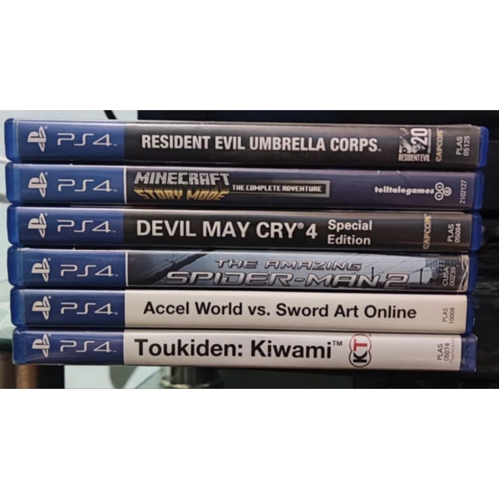 PlayStation 4 Games (Set A) | Shopee Philippines