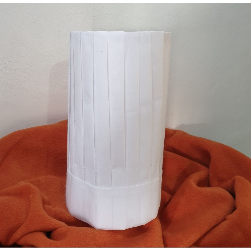 Chef Toque Sturdy Chef Hat Disposable 3pcs.-10pcs. per pack | Shopee ...