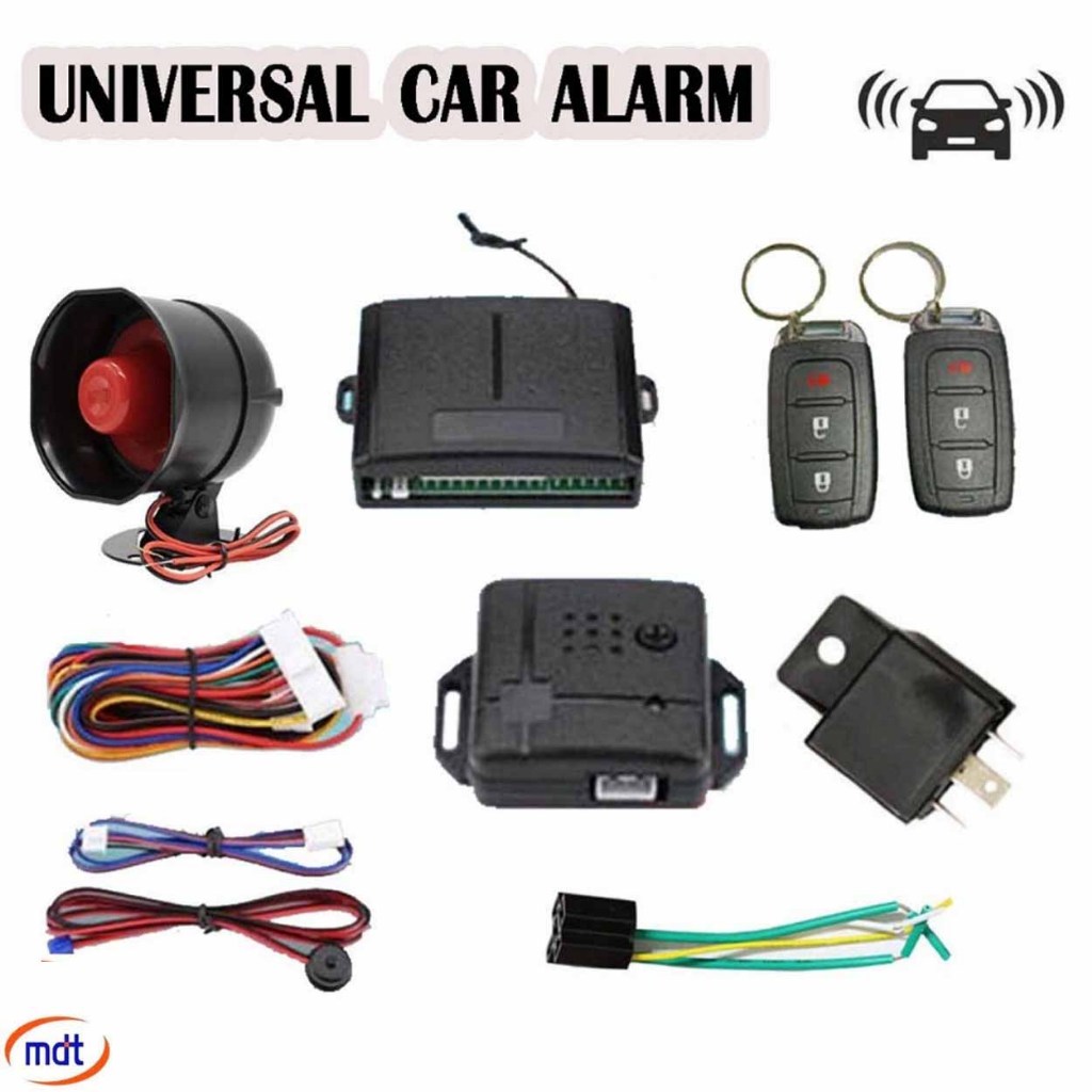 Universal CAR REMOTE CONTROL ALARM KEYLESS ENTRY SYSTEM Anti-Theft Door ...