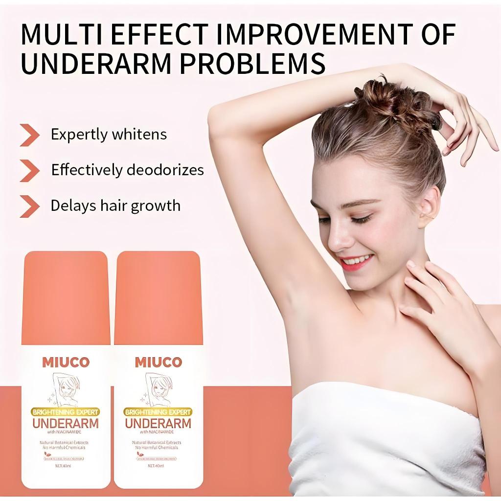 Buy1Take2 Miuco Japan Intensive Whitening Underarm Powder Dry Deodorant ...