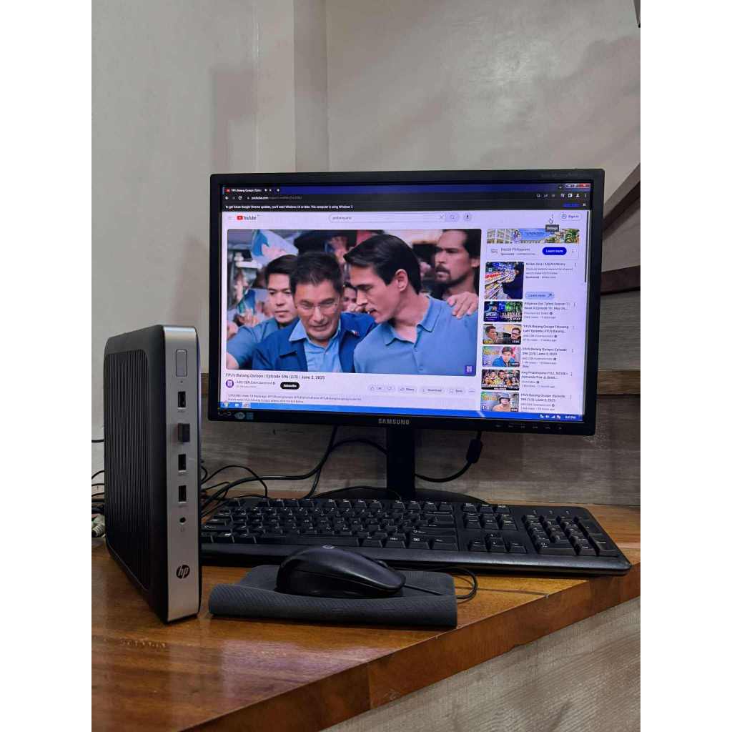 MINI PC PACKAGE HP Thin Client t630 4gb 128gssd | 22 Inches wide led ...