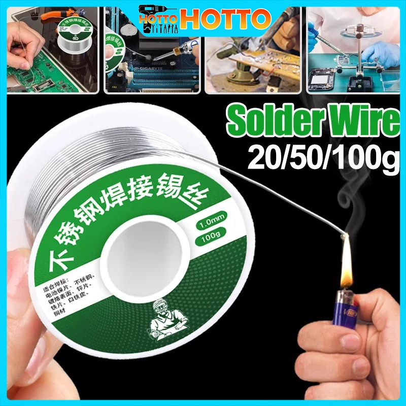 New lighter Soldering Tin Wire Tin Melt Rosin Core Solder Soldering ...