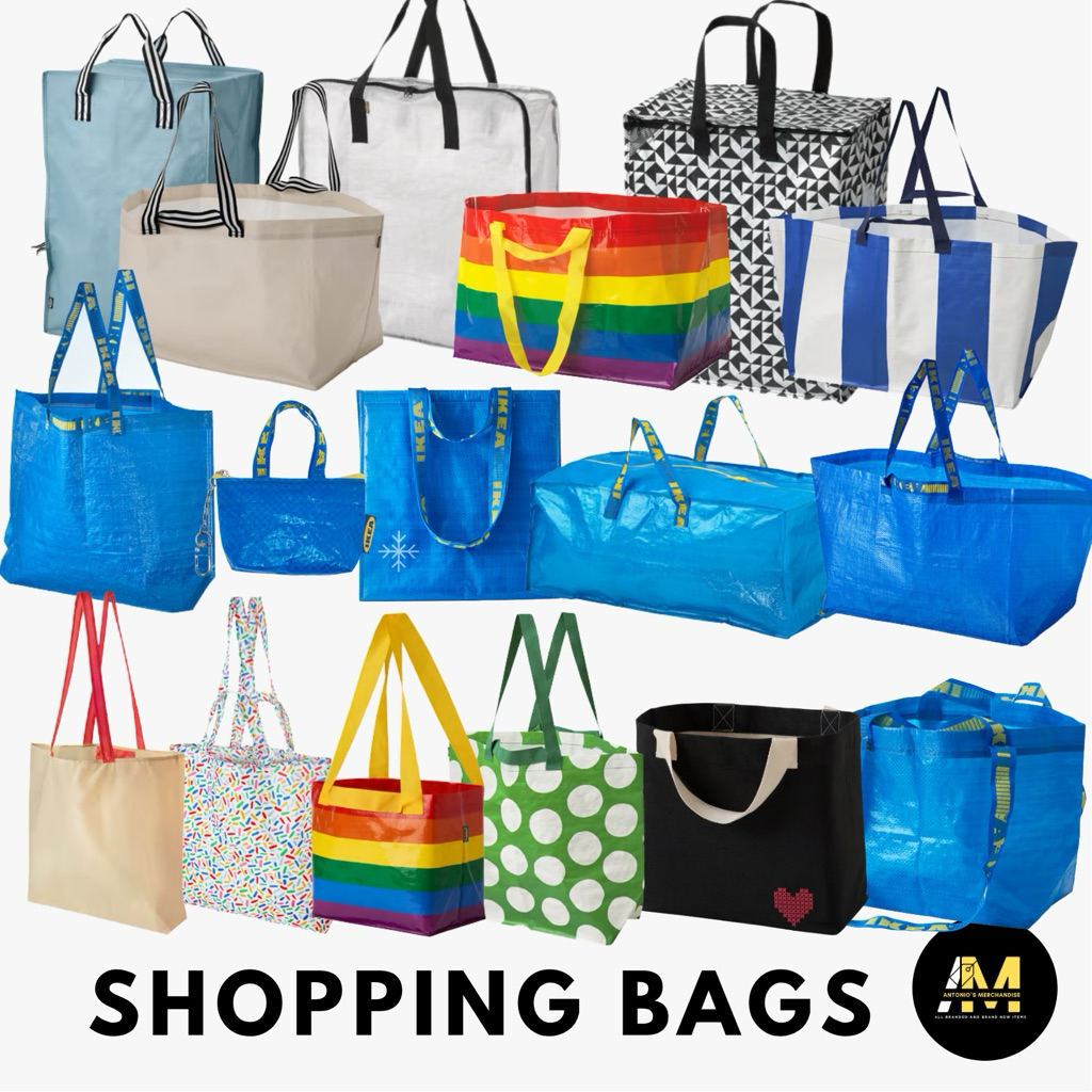 SAKO/SHOPPING BAGS, FRAKTA, STORSTOMMA, KNOLIG, GORSNYG, TODSDAN, DIMPA ...