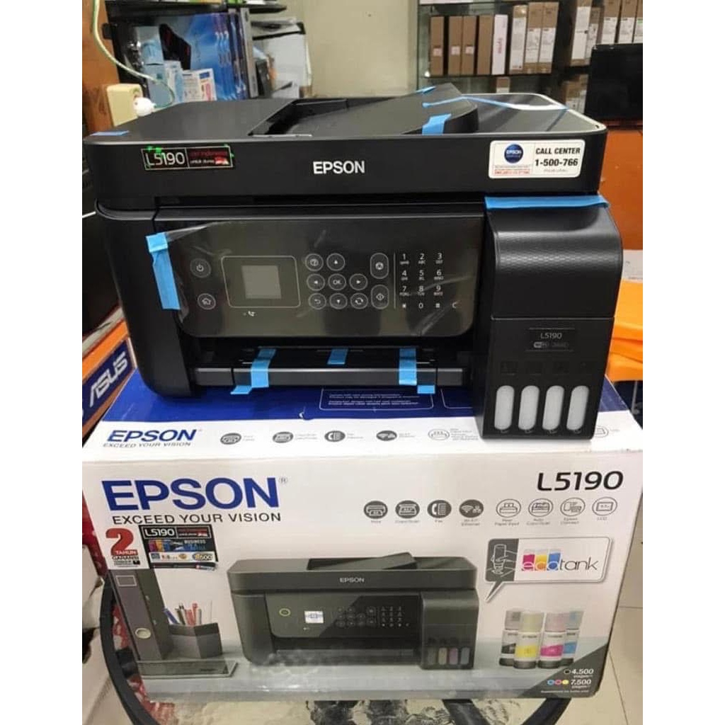 Brand New EPSON Printer Eco Tank L5190 Multifunction Wireless 3 In 1 ...