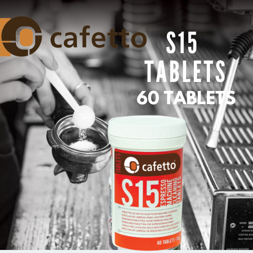 CAFETTO S15 Espresso Machine Cleaner Tablets 8s/100s | Automatic Coffee Machine Cleaning ...