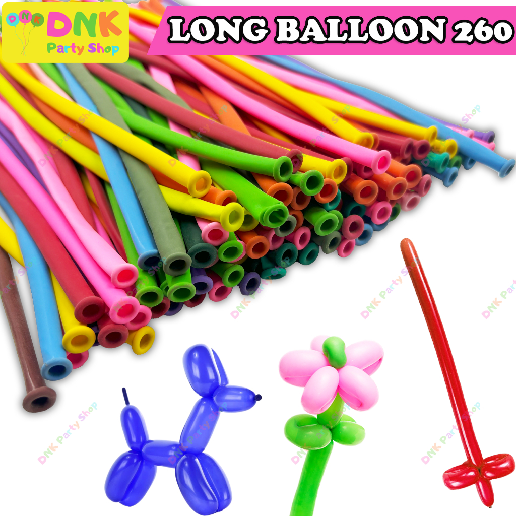 25 pcs 260 Long Balloons Rubber Twisting Magic Balloon Party 260Q ...