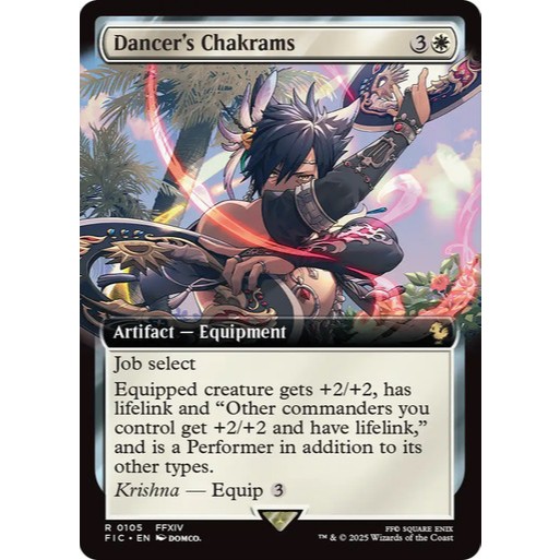 Dancer's Chakrams MTG - Final Fantasy (Various) | Shopee Philippines