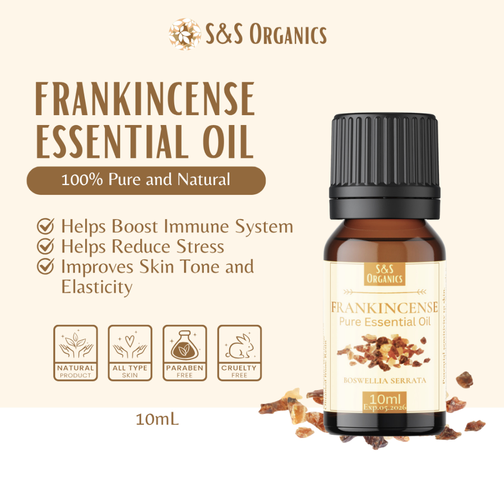 Pure Frankincense Essential Oil 10ml | Shopee Philippines