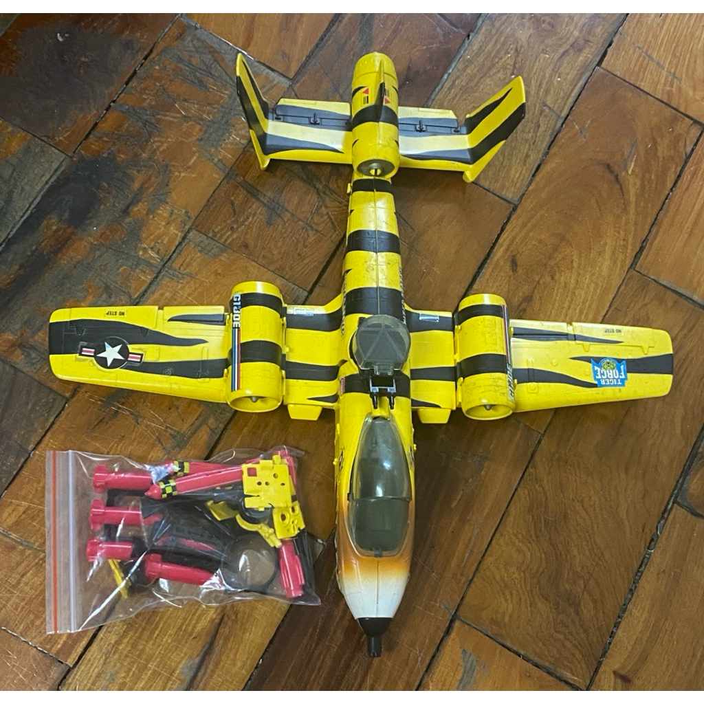 Gi Joe Tiger Force 1988 Tiger Rat Vintage Complete Without pilot Broken ...