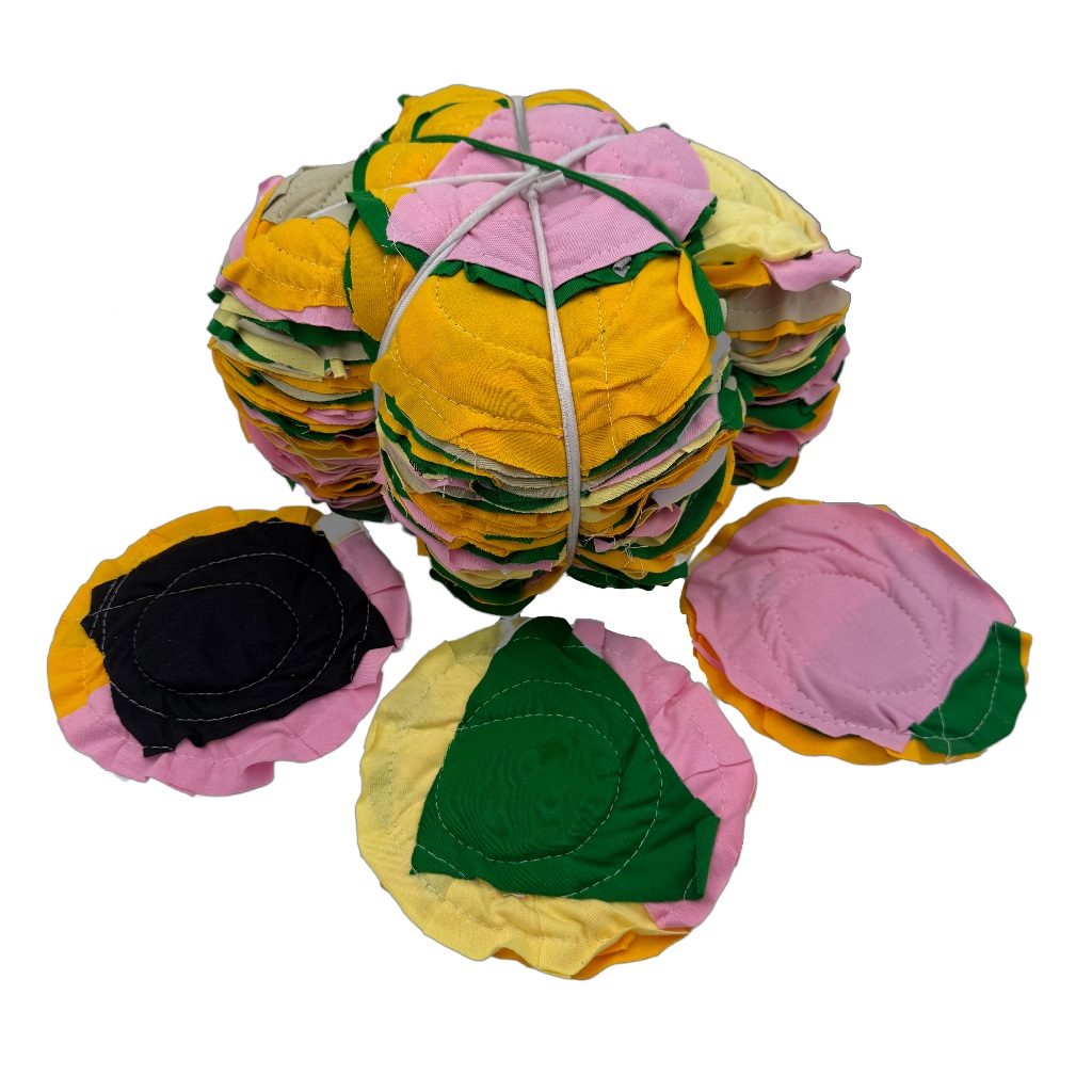 Multicolored Padless Basahang Bilog | Multipurpose Round Basahan ...