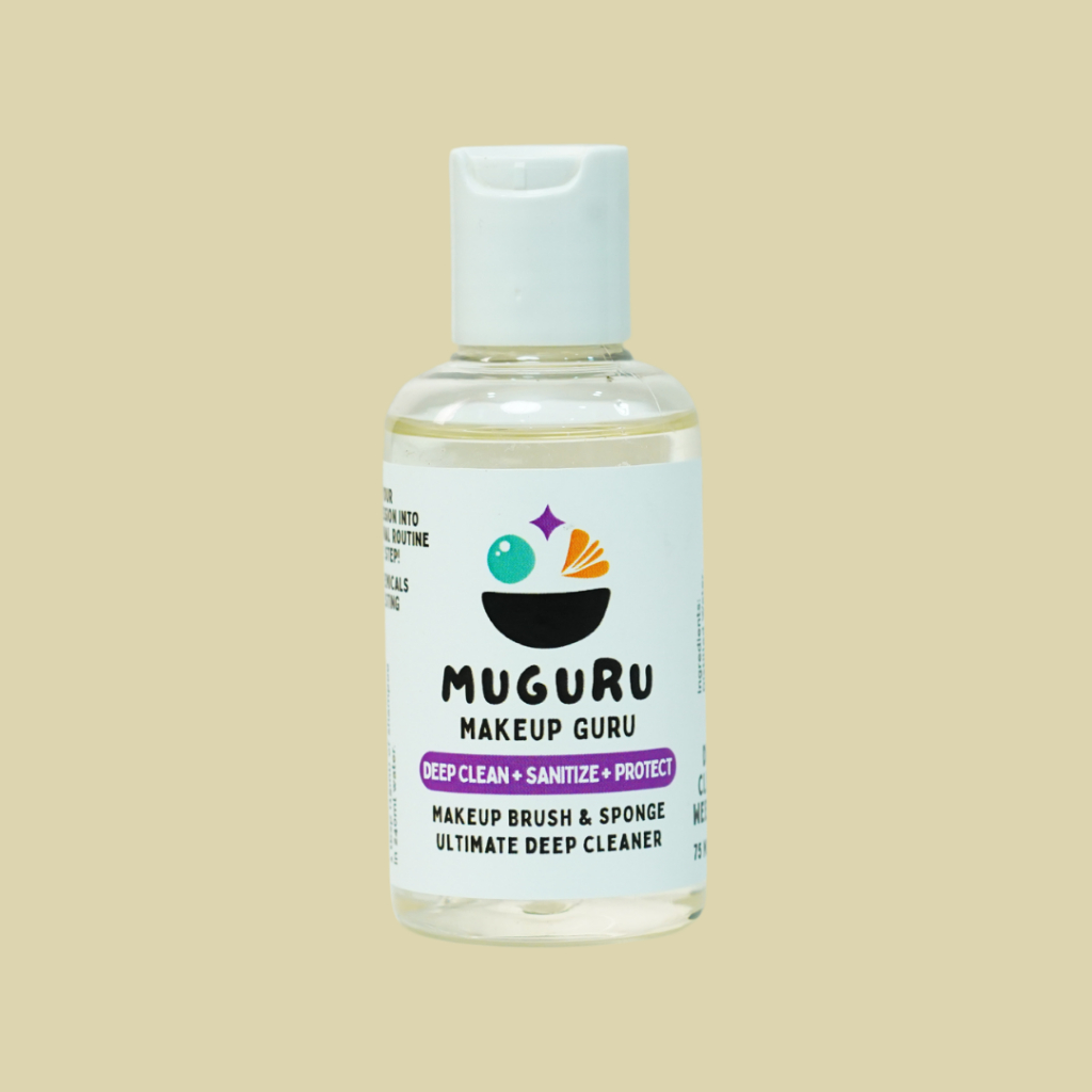 MUGURU Unscented 75ml Ultimate Makeup Brush Deep Cleaner Shampoo ...