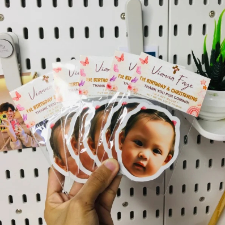 Full Face Cut Out Ref Magnet (Souvenirs) Rain Marks | Shopee Philippines