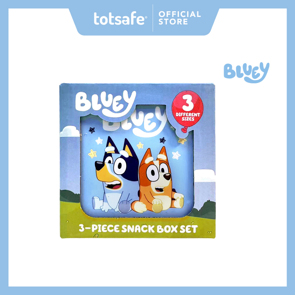 Totsafe Bluey 3-pc Snack Box Set - Adventure Gear | Shopee Philippines