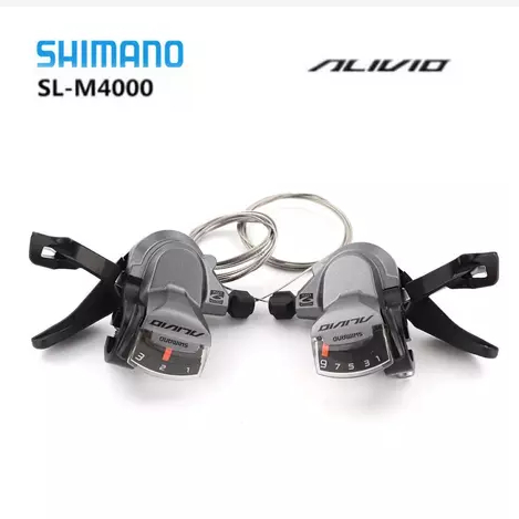 Shimano alivio rd m4000 9 speed shifter groupset mtb mountain bike ...