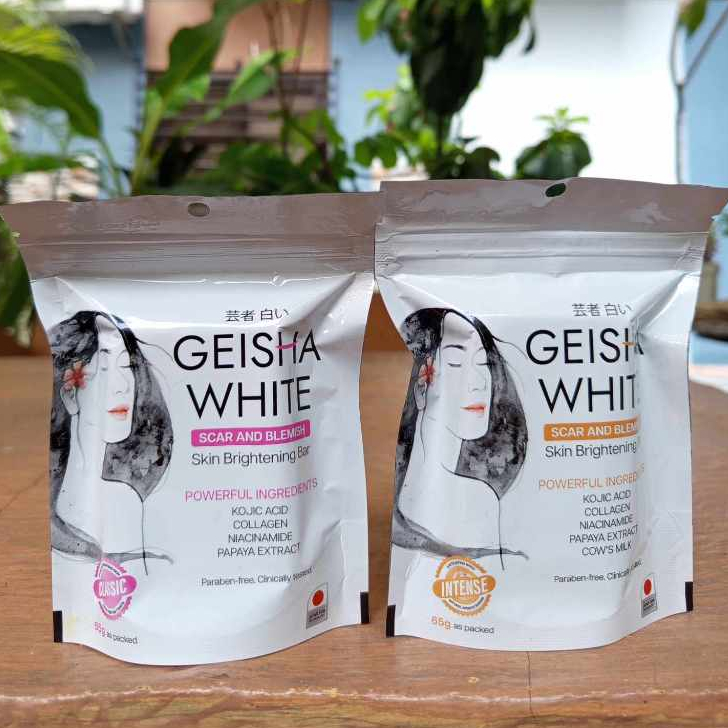 Geisha White Scar and Blemish Skin Brightening Bar 65g | Shopee Philippines