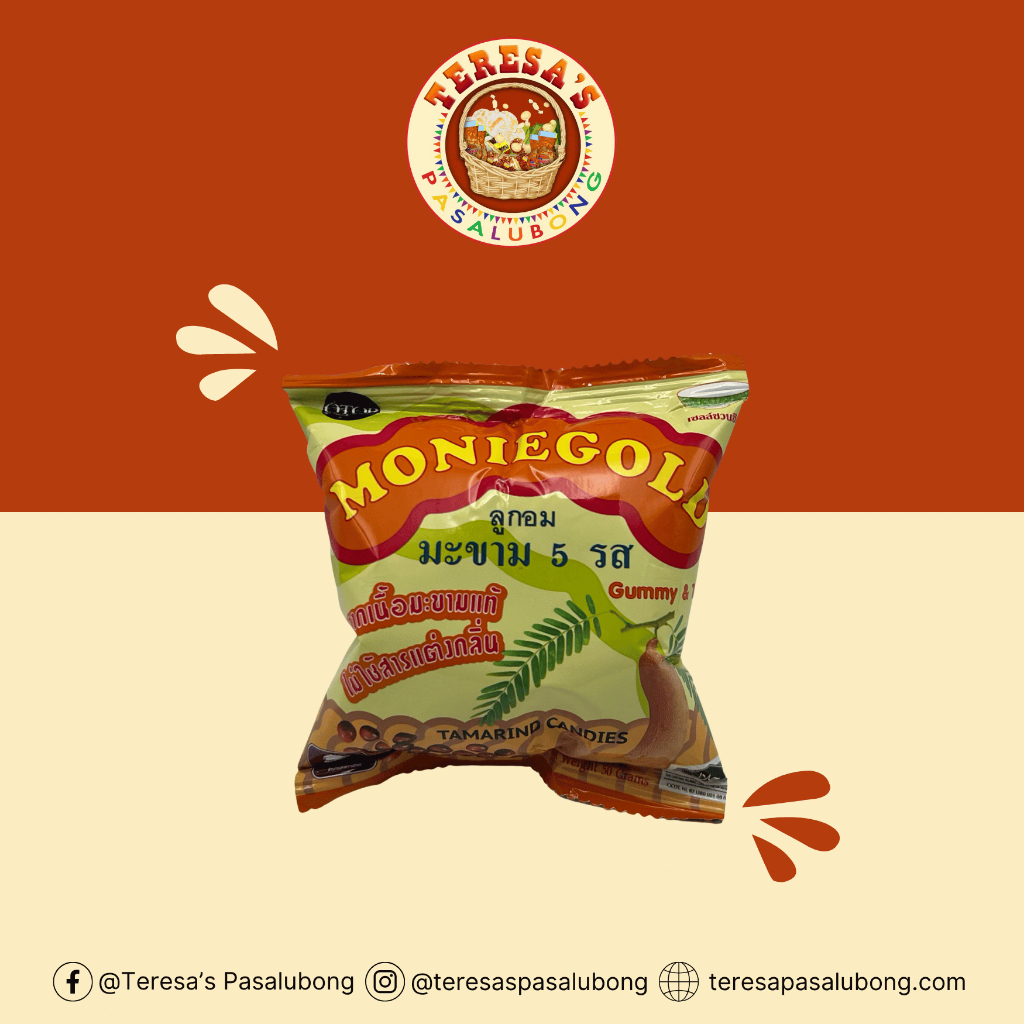 Moniegold Chewy Tamarind Candy Pouch | Shopee Philippines