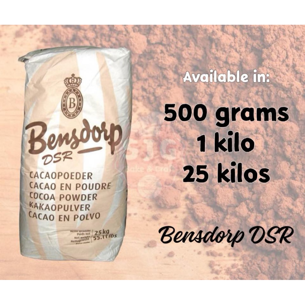 bensdorp SR DSR 1kg 500g cocoa powder REPACKED | Shopee Philippines