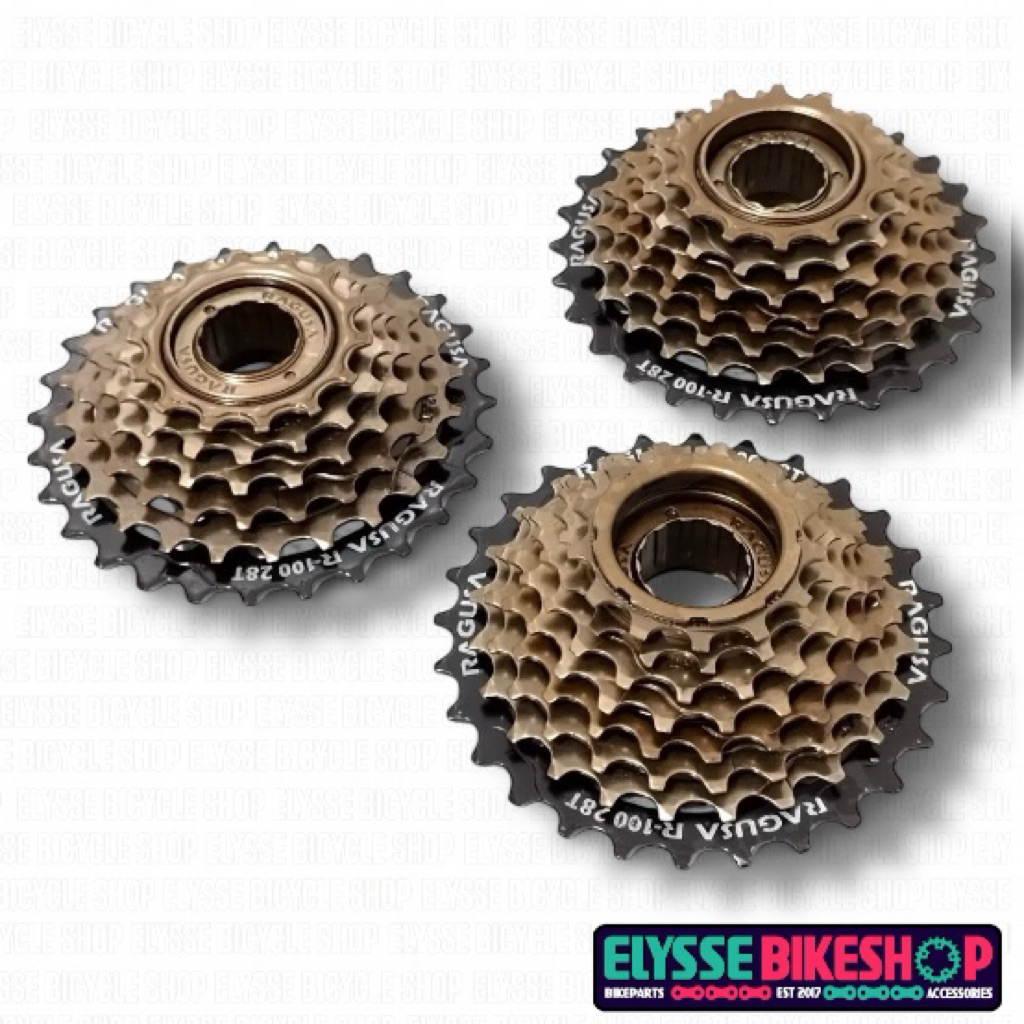 RAGUSA Thread Type Mountain Bike Sprocket / Cogs 7 8 9 Speed ELYSSE ...