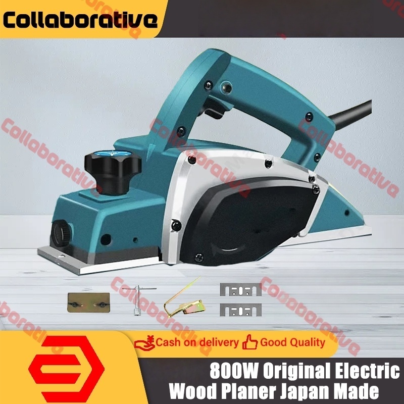600W Power Planer Tool N1900B Electric Wood Planer Power Tool with Case plainer Working 82mm ...