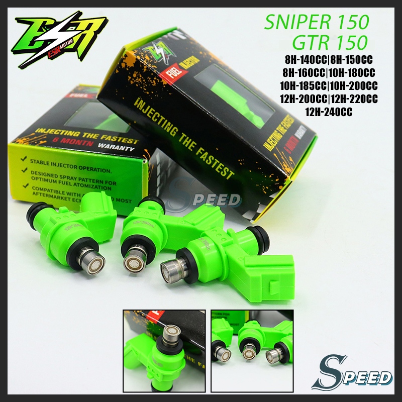 ESR FUEL INJECTOR Sniper150 Sniper155 NVX150 GTR150 RS150 V2 Vega Force ...