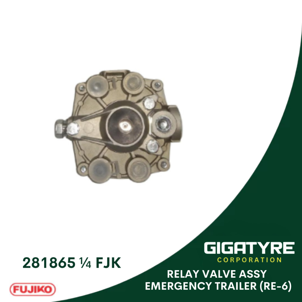 GIGATYRE - RE-6 Relay Valve – Fujiko | Emergency Trailer Brake ...