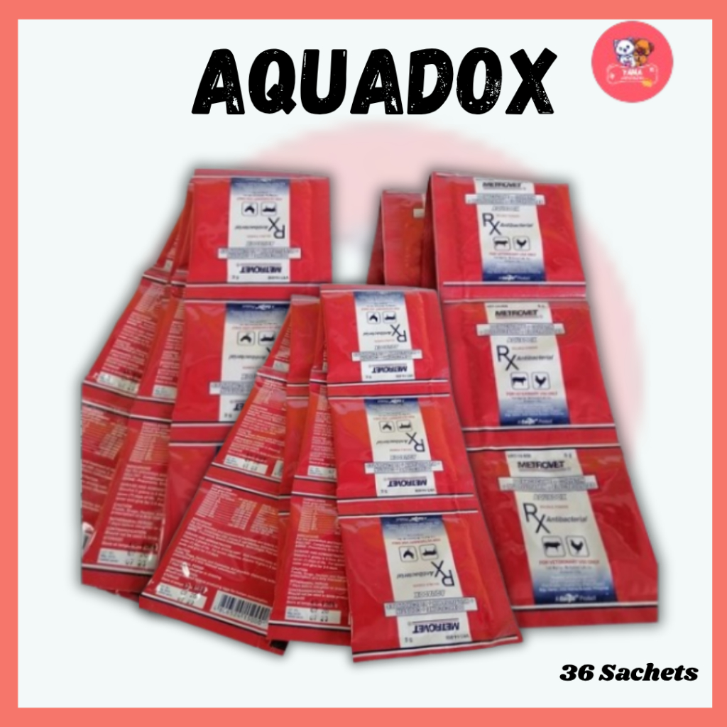 [YANA] 36PCS AQUADOX POWDER/ GAMEFOWL/ Fighting cock multivitamins ...
