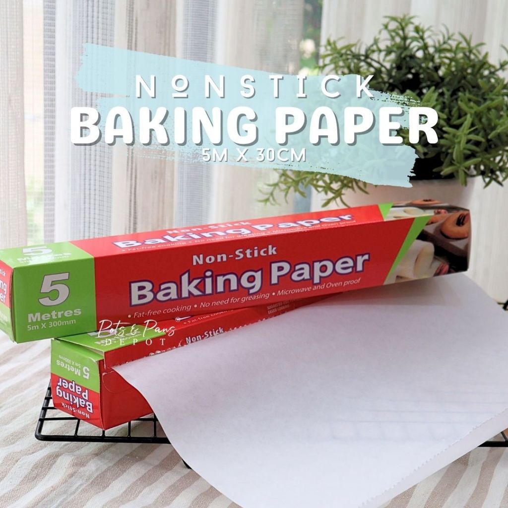 Nonstick Baking Paper 5m x 300mm | Shopee Philippines