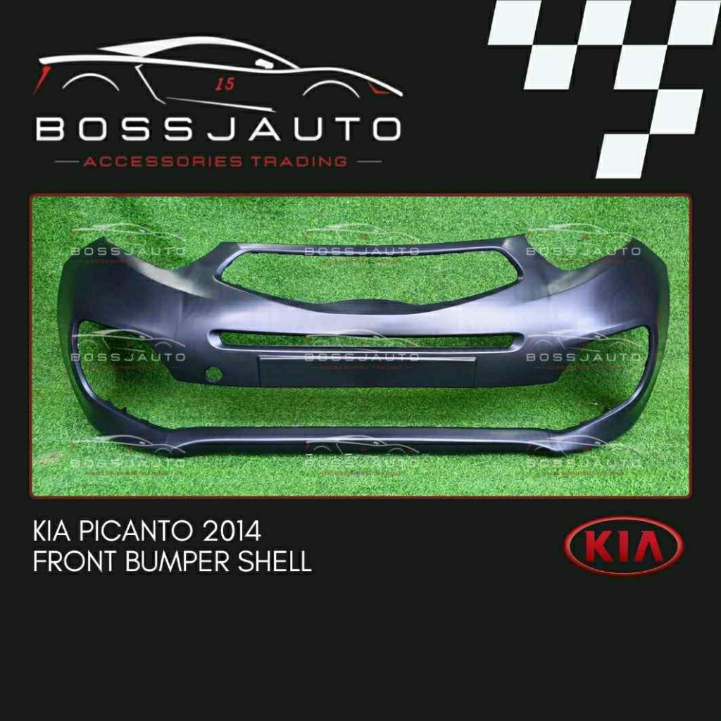 Front Bumper Shell for Kia Picanto 2014 | Shopee Philippines