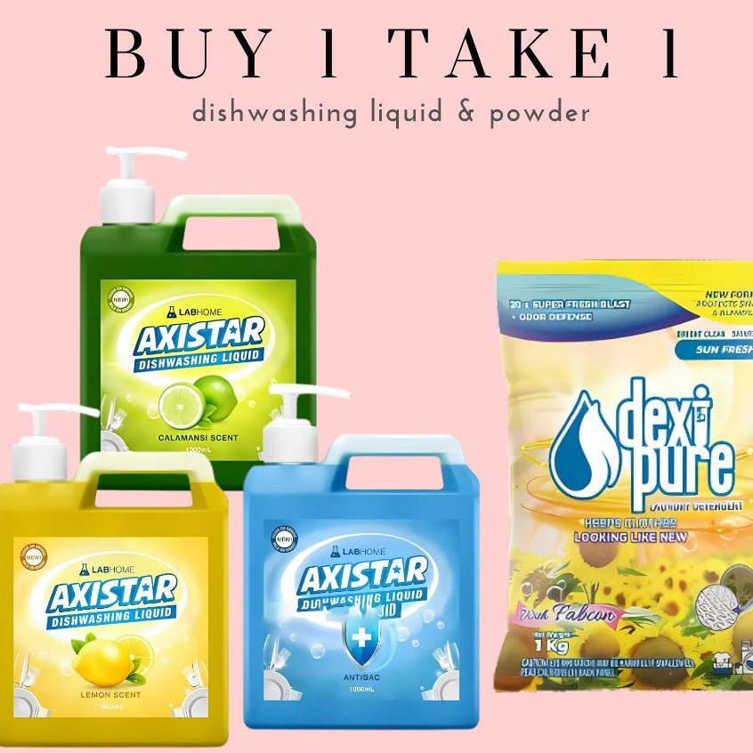Dishwashing Liquid gallon for dish and powder detergent Sun Fresh Scent ...