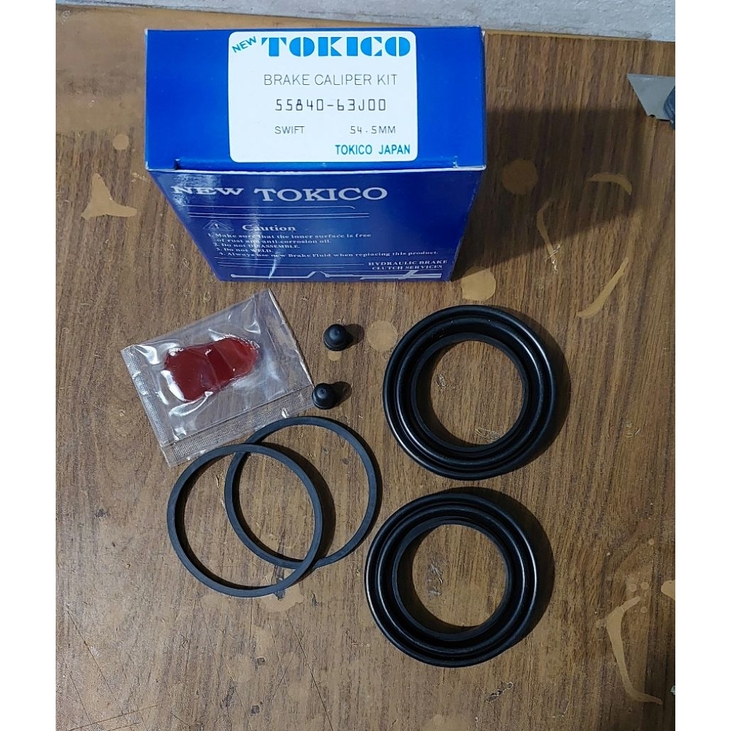 BRAKE CALIPER KIT SUZUKI SWIFT 54.5MM 55840-63J00 TOKICO | Shopee ...