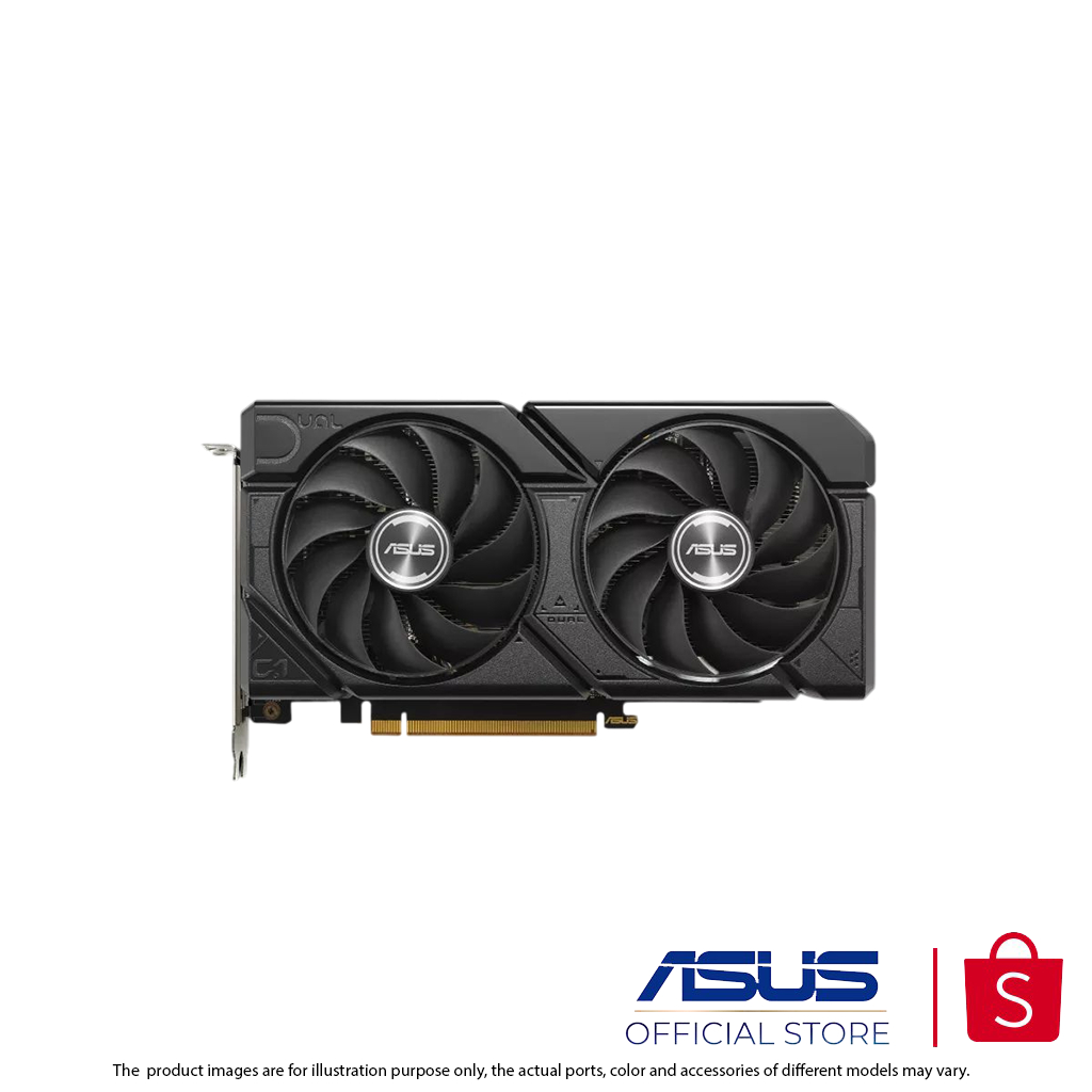 Asus Dual AMD Radeon RX 7600 EVO OC Edition| 18Gbps Memory Interface ...