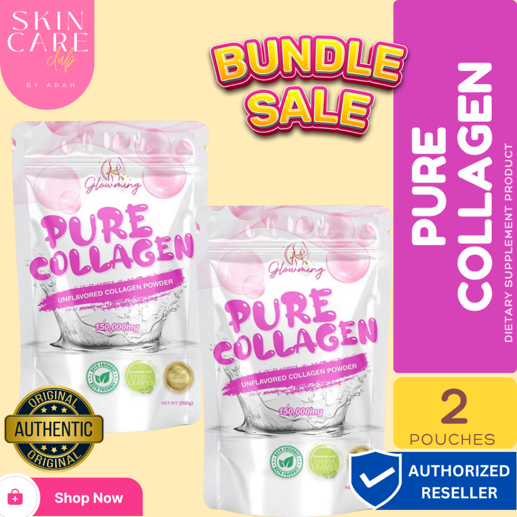 Pure Collagen Unflavored Powder Drink by CC Glam and Beauty - Set of 2 ...