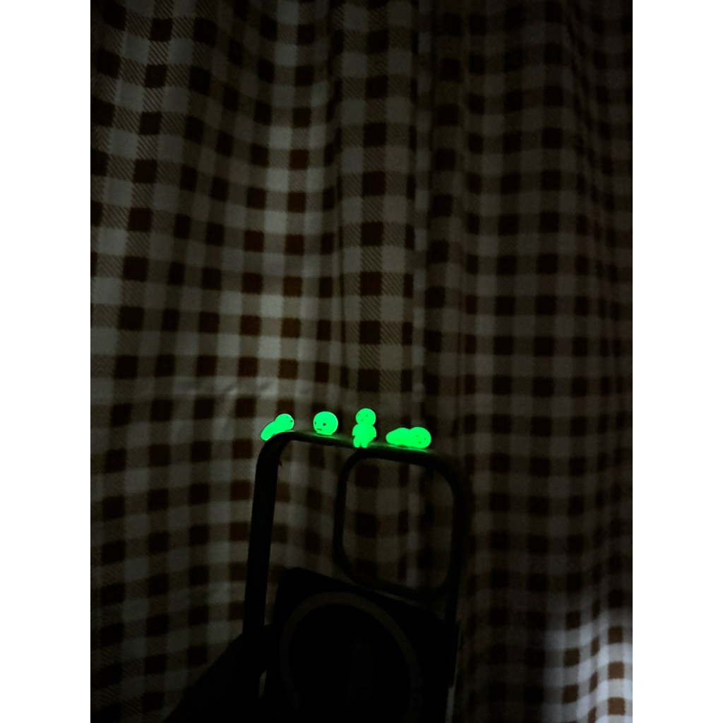 mini smiski phone hippers ( glow in the dark ) | Shopee Philippines