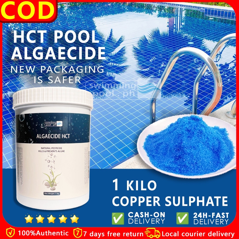Swimming Pool Anti-Algae Powder | Copper Sulfate Pentahydrate 1kg ...