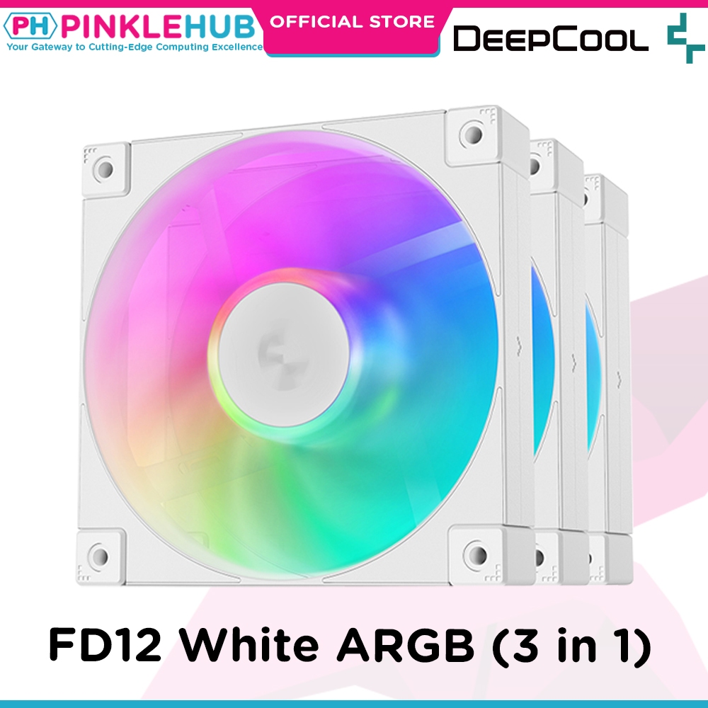 Deepcool FD12 White ARGB (3 in 1) | Shopee Philippines