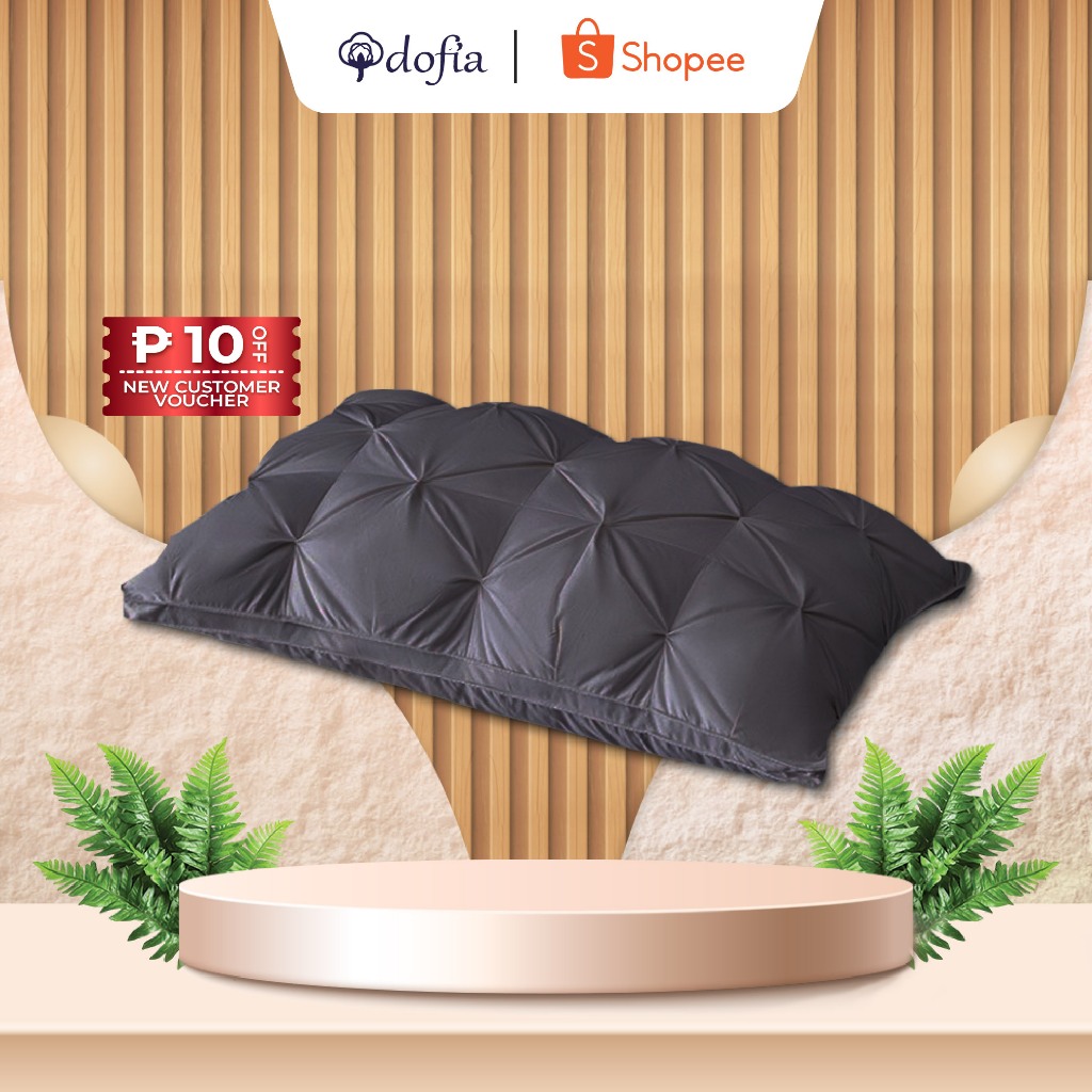 Dofia 1Kg/1000g Five Star Hotel Pillow High Elasticity Fluffy Soft ...