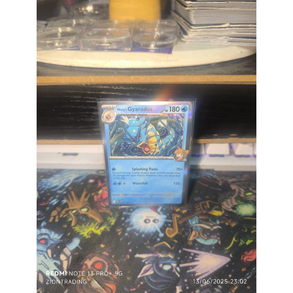 Pokemon TCG Destined Rivals Mistys Gyarados Rare | Shopee Philippines
