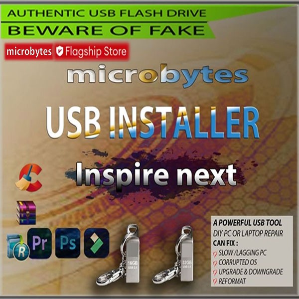 USB installer REFORMAT LAPTOP/DESKTOP TOOL | Shopee Philippines
