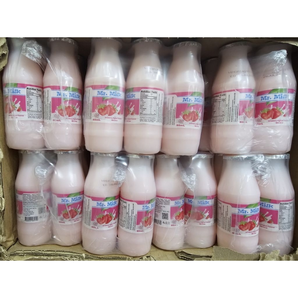 6pcs/pack MR.MILK FLAVORED YOGHURT DRINK EXPIRY DATE JULY 2025 | Shopee ...