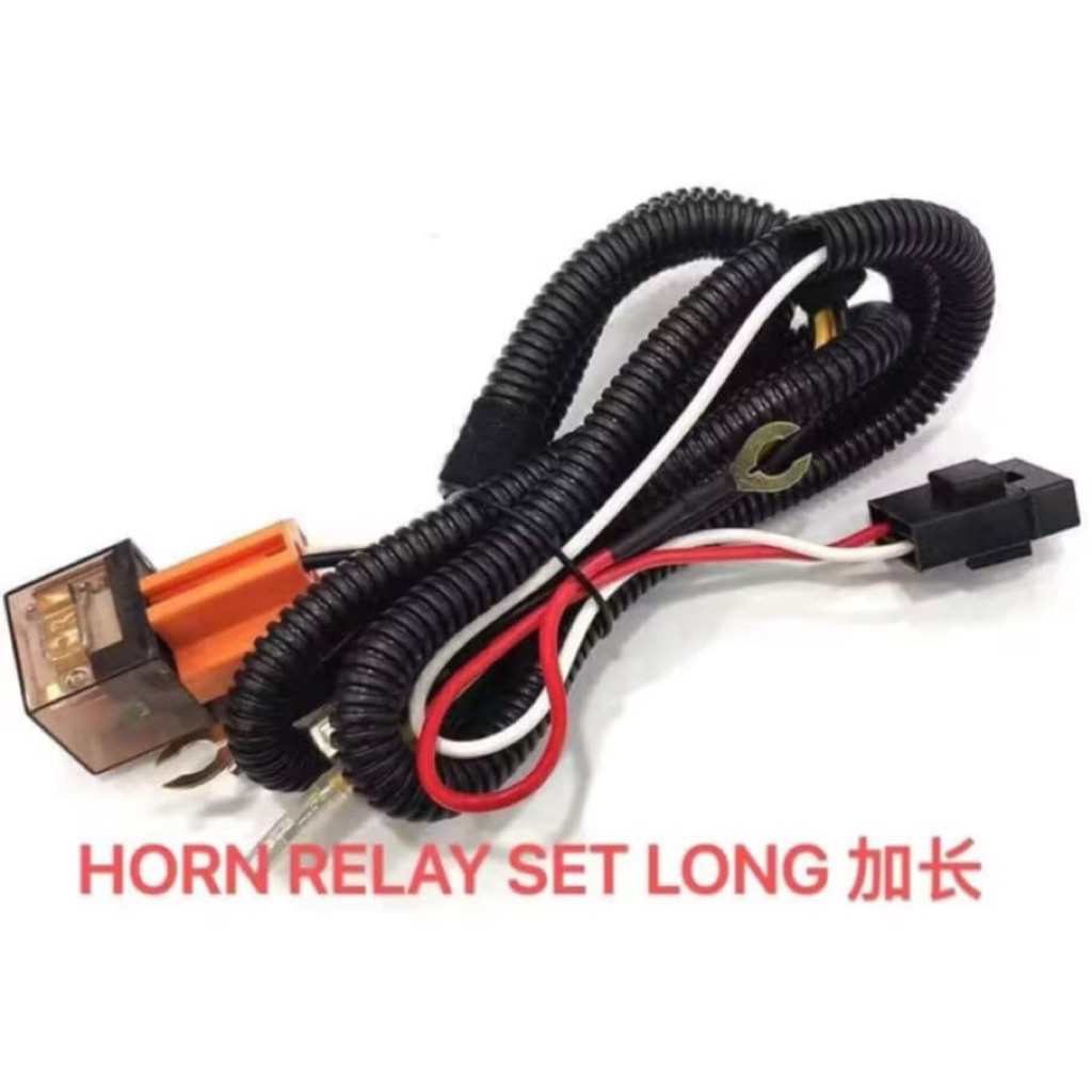 12V Horn Relay Kit with Wiring Harness and Fuse | Shopee Philippines