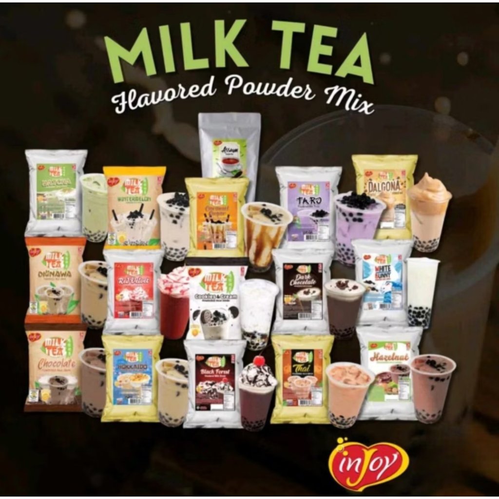 Injoy Milk Tea Ingredients | Shopee Philippines