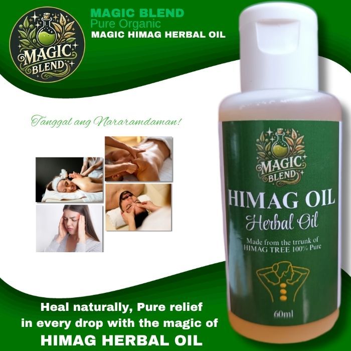 Buy1 Take 1-60ml HIMAG Pure Extract Herbal Miracle Oil Massage Oil Pain ...